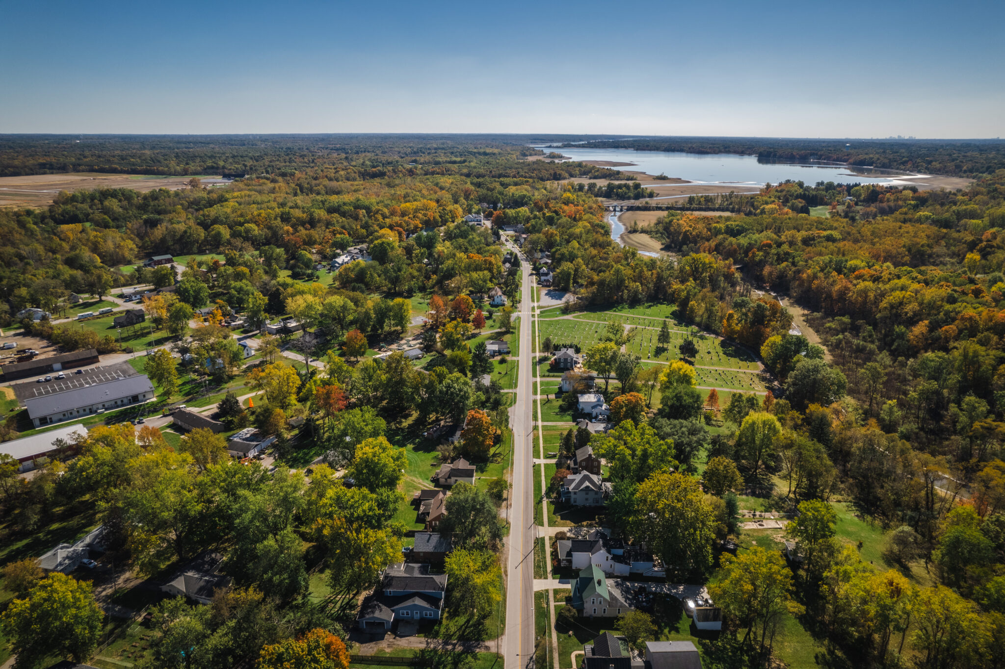 Village Area - Village of Galena